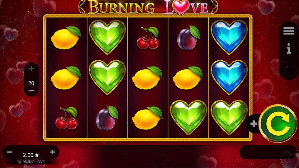 Free Burning Love Slot Online by Booming Games | SpinBlitz