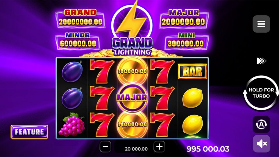 Free Grand Lightning Slot Online by Enjoygaming | SpinBlitz