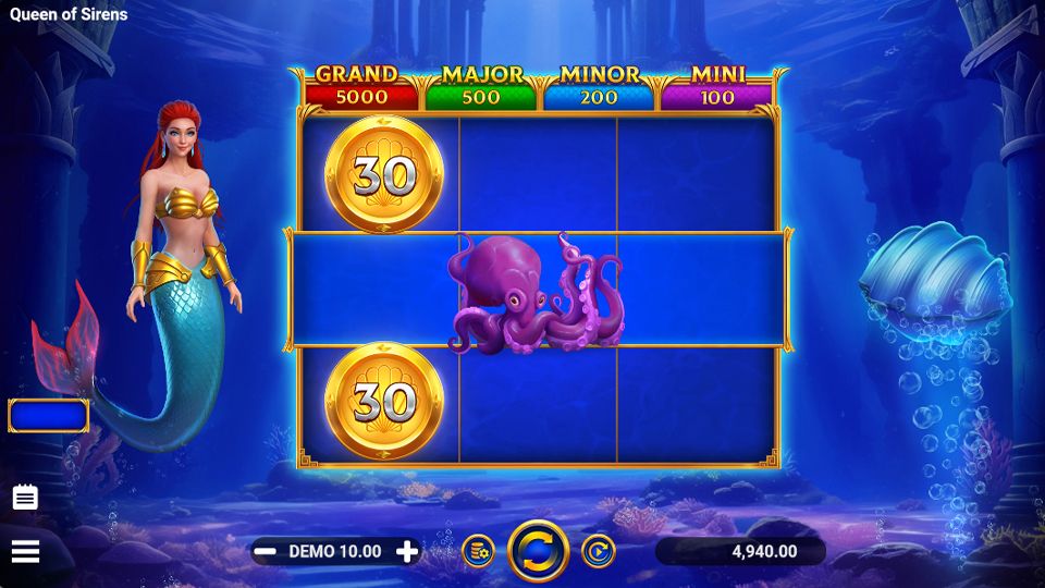 Free Queen of Sirens Slot Online by Evoplay | SpinBlitz