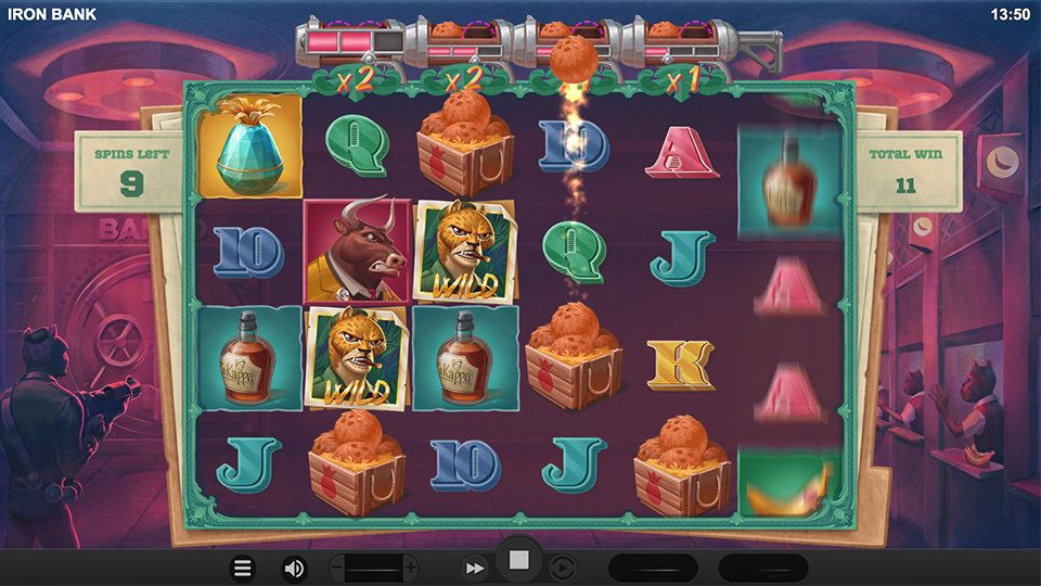 Free Iron Bank Slot Online by Relax Gaming | SpinBlitz