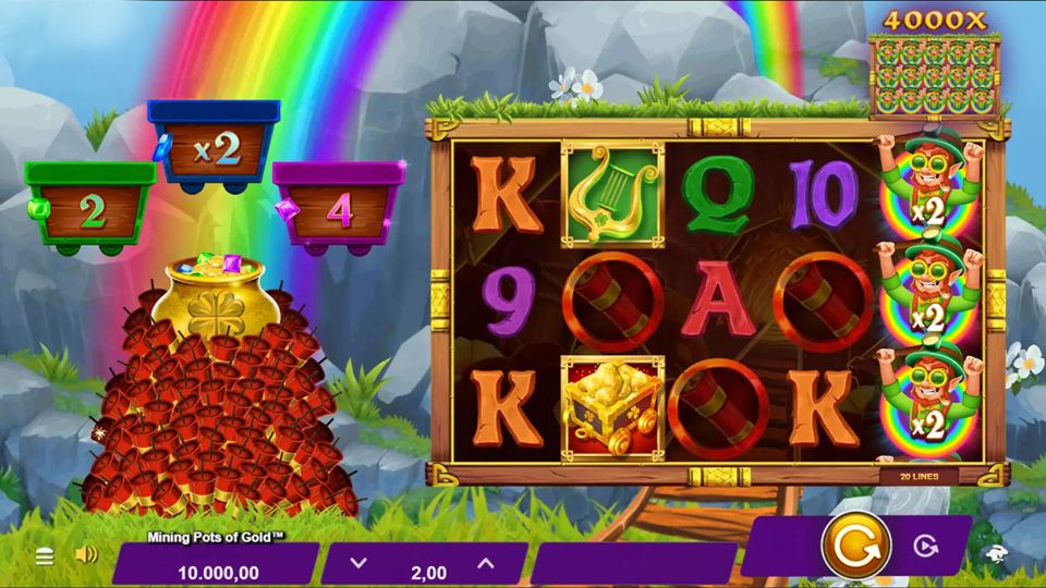 Free Mining Loaded Pots Slot Online by Microgaming | SpinBlitz