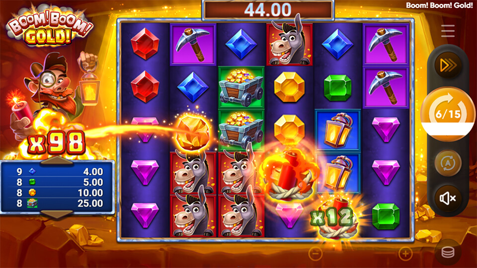 Free Boom! Boom! Gold! Slot Online by Oaksgaming | SpinBlitz