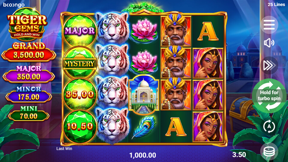 Free Tiger Gems Slot Online by Oaksgaming | SpinBlitz