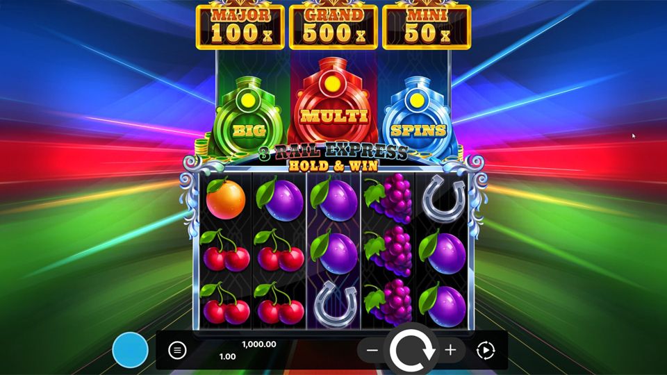 Free 3 Rail Express: Hold & Win Slot Online by Octoplay | SpinBlitz