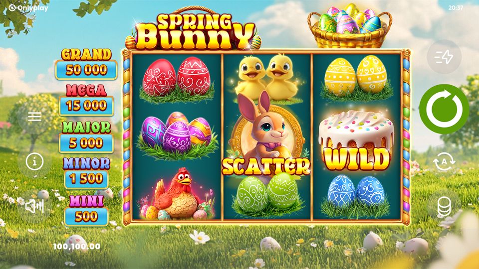 Free Spring Bunny Slot Online by Onlyplay | SpinBlitz