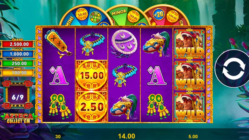 Free Azteca:Collect'Em FB Slot Online by Playtech | SpinBlitz