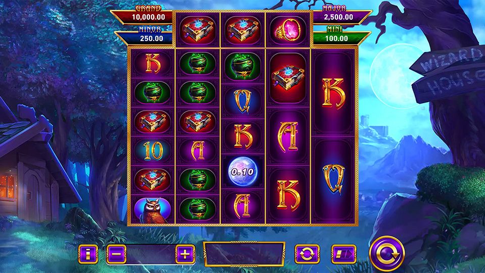 Free Fire Blaze: Blue Wizard Slot Online by Playtech | SpinBlitz