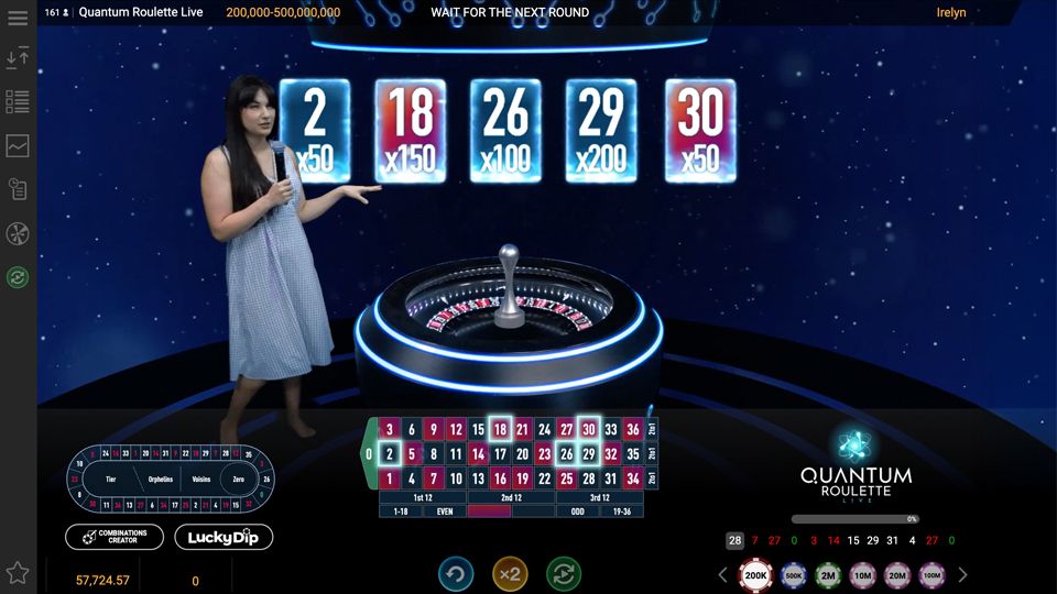 Free Quantum Roulette Live Slot Online by Playtech | SpinBlitz