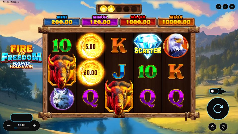 Free Fire and Freedom Rapid Hold and Win Slot Online by Gamingcorps ...