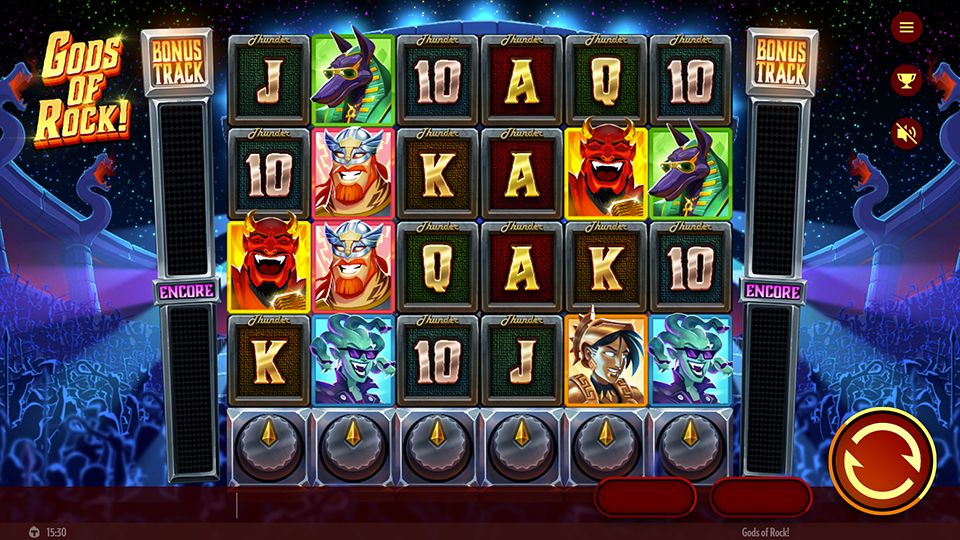 Free Gods of Rock! Slot Online by Thunderkick | SpinBlitz