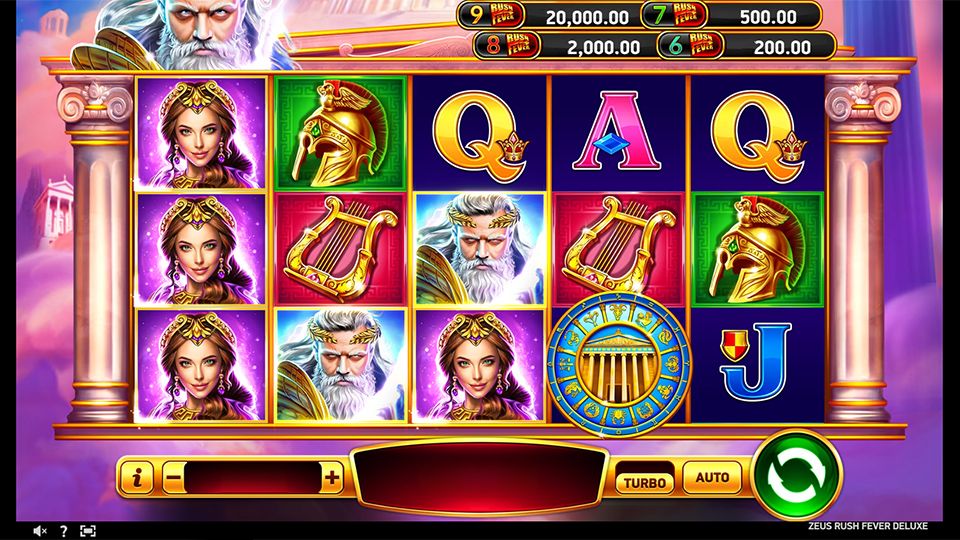 Free Zeus Rush Fever Deluxe Slot Online by Ruby | SpinBlitz