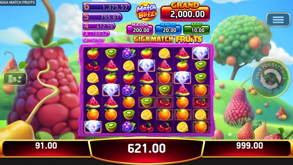 Free Giga Match Fruits Slot Online by Ruby | SpinBlitz