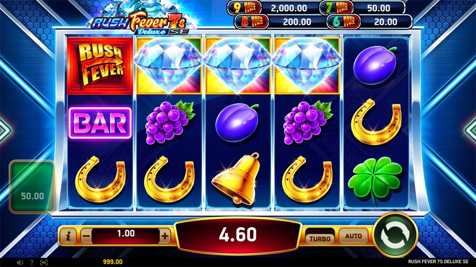 Free Rush Fever 7s Deluxe SE Slot Online by Ruby | SpinBlitz