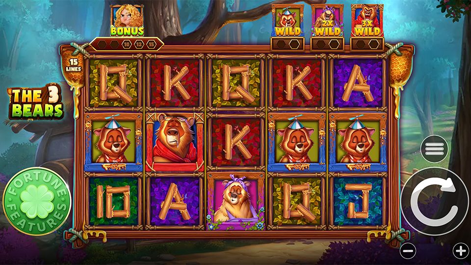 Free The 3 Bears Slot Online by Four Leaf Gaming | SpinBlitz