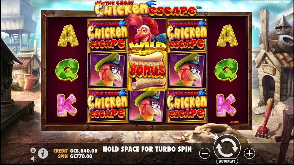 Free The Great Chicken Escape Slot Online by Pragmatic Play | SpinBlitz