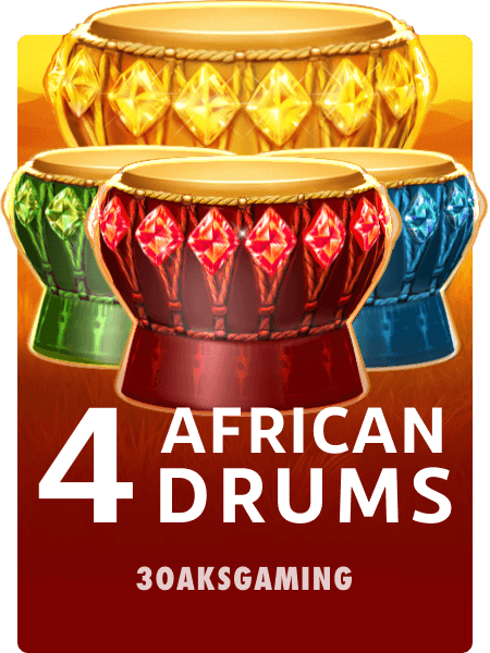 Free 4 African Drums Slot Online by Oaksgaming | SpinBlitz