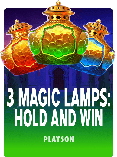 Free 3 Magic Lamps: Hold and Win Slot Online by Playson | SpinBlitz