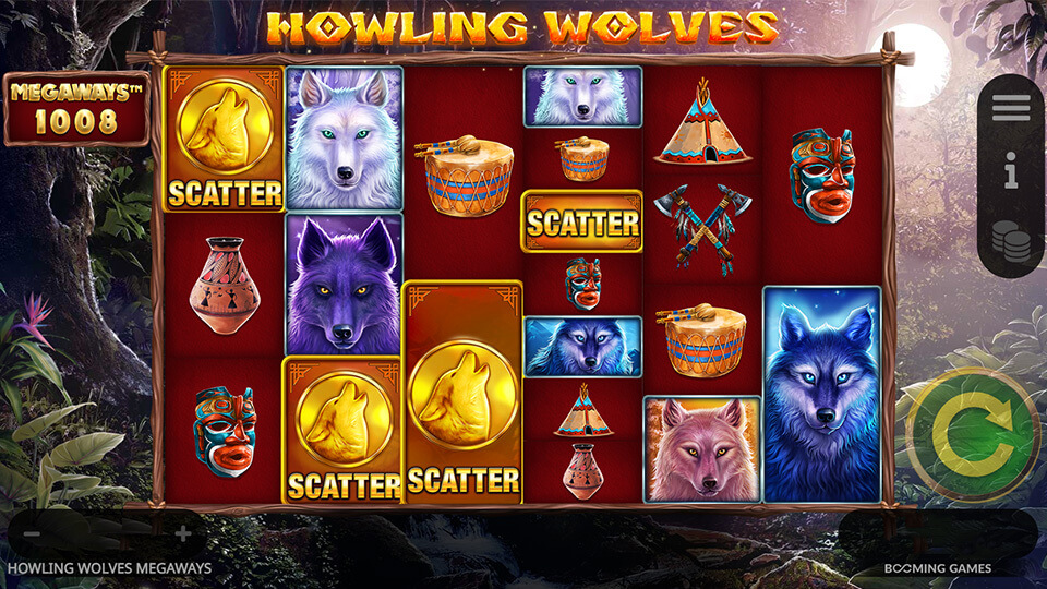 Howling Wolves Megaways Slot Game – Play Online | Pulsz.com