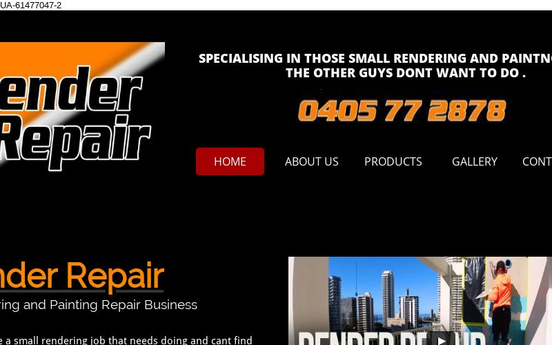 renderrepair,a local gold coast business specialising in rendering and ...