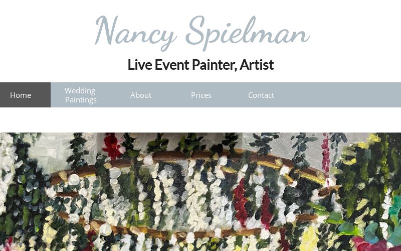 Live Event Painting by Nancy Spielman