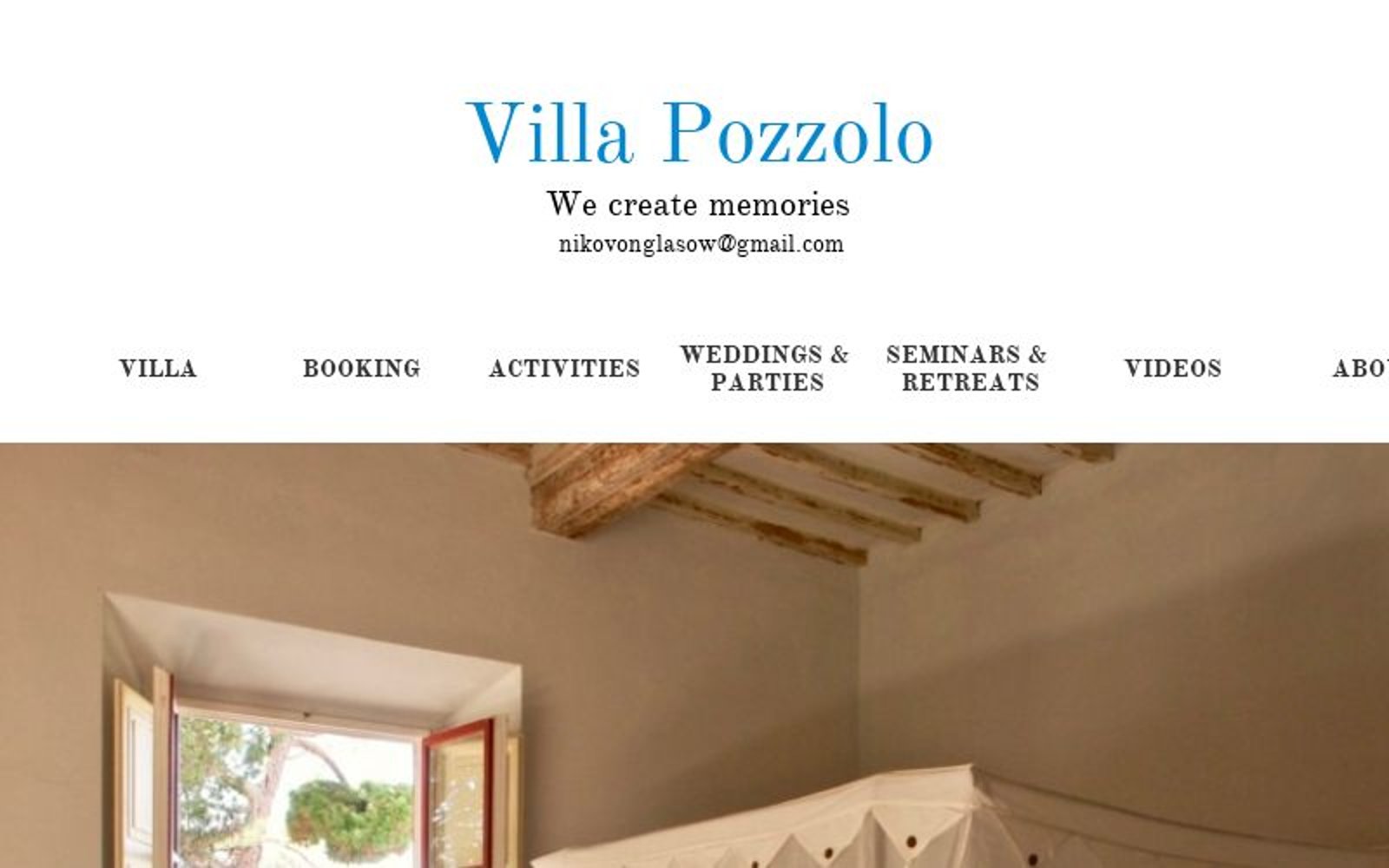 Villa Pozzolo - Tuscan Artist Villa, all meals and wine included