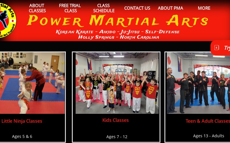 Power Martial Arts - Holly Springs North Carolina