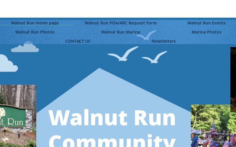 Walnut Run Home page