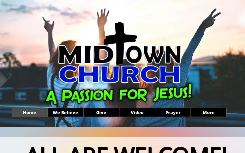 MidTown Church homepage