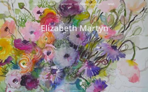 Elizabeth Martyn - Artist, Water Colour, Life Drawing, Teacher, About