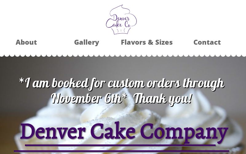 Home [denvercakeco.com]