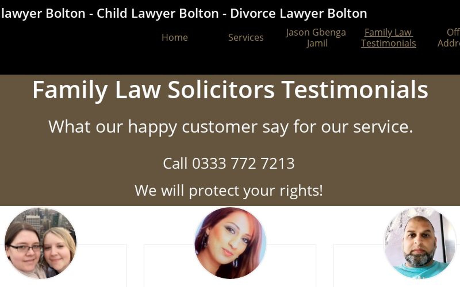 Family Law Testimonials