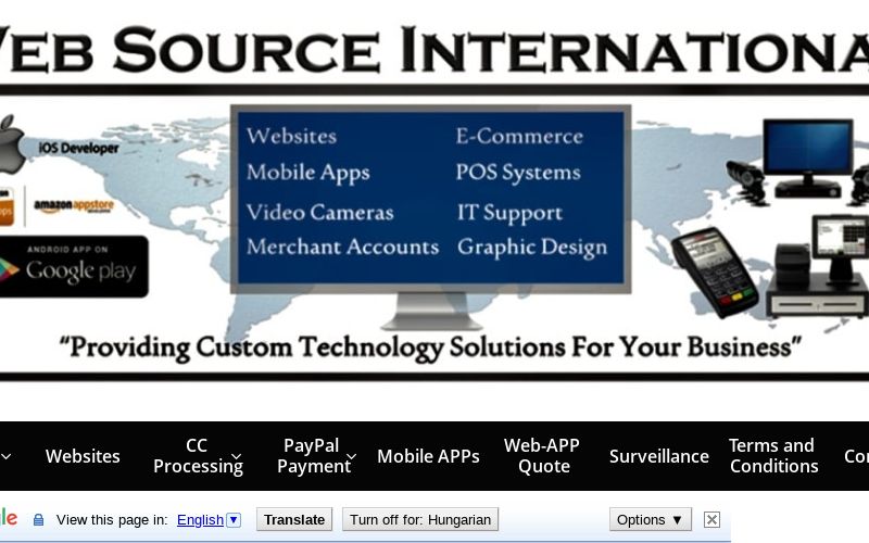 Web Source International "Providing Custom Technology Solutions For ...