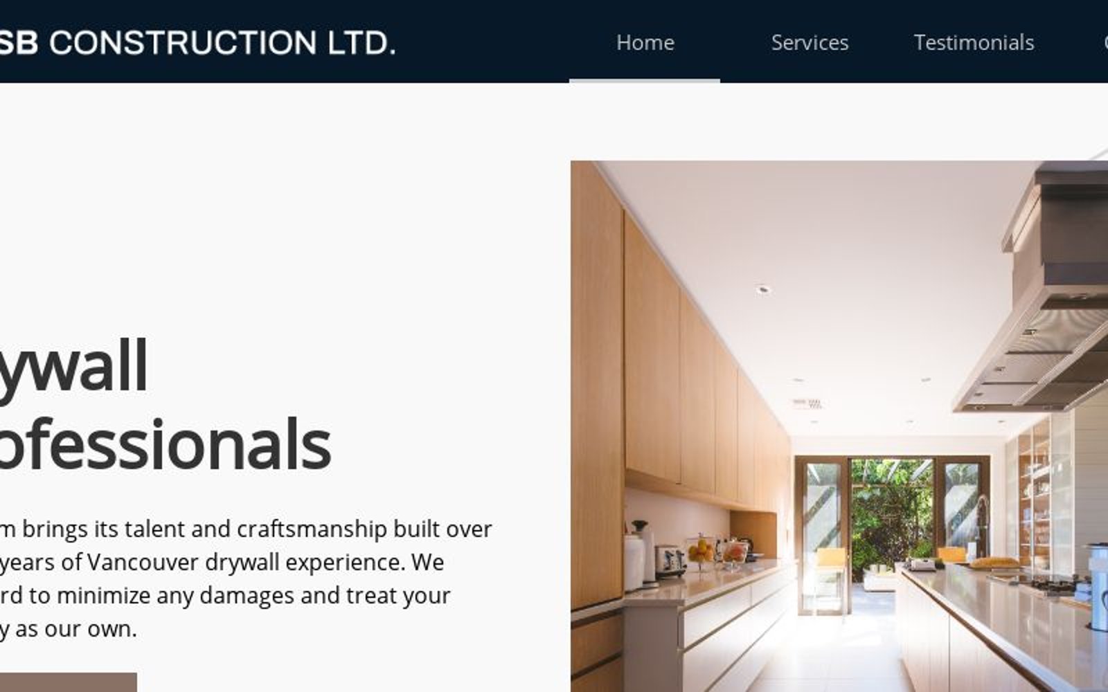 BSB Construction Ltd. - Vancouver drywall company