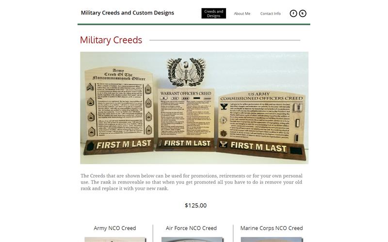 Creeds and Designs