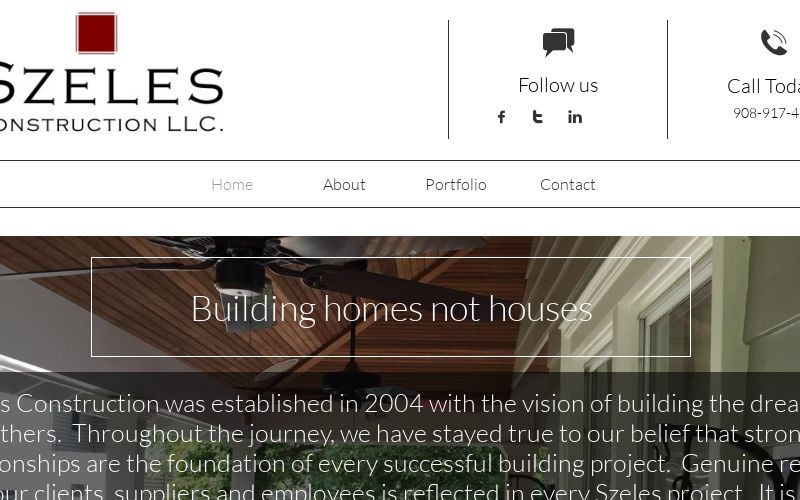 Home [szelesconstruction.com]