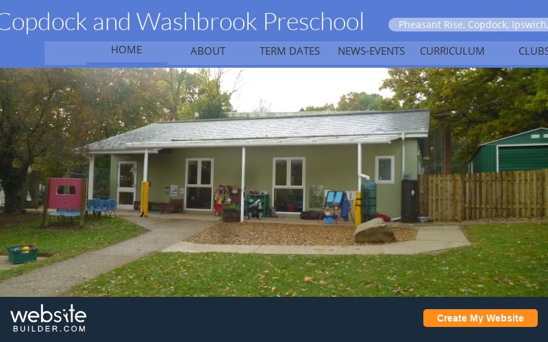 Copdock Washbrook Preschool Ipswich