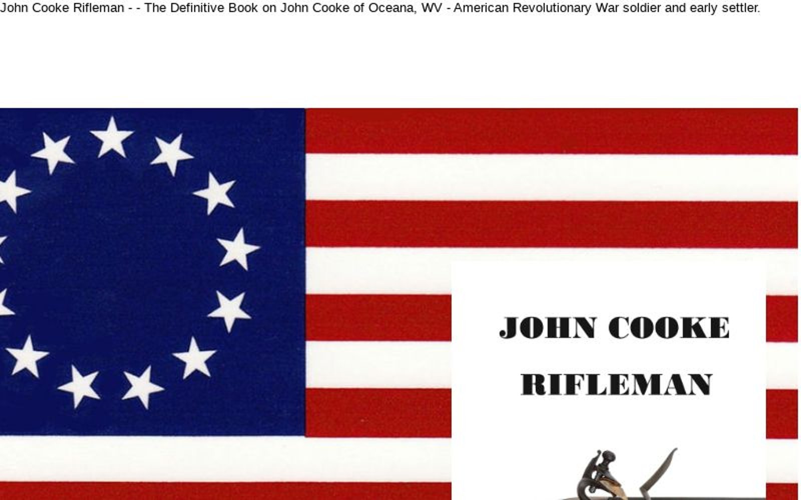 John Cook Oceana WV - - The Definitive Book on John Cook - American ...