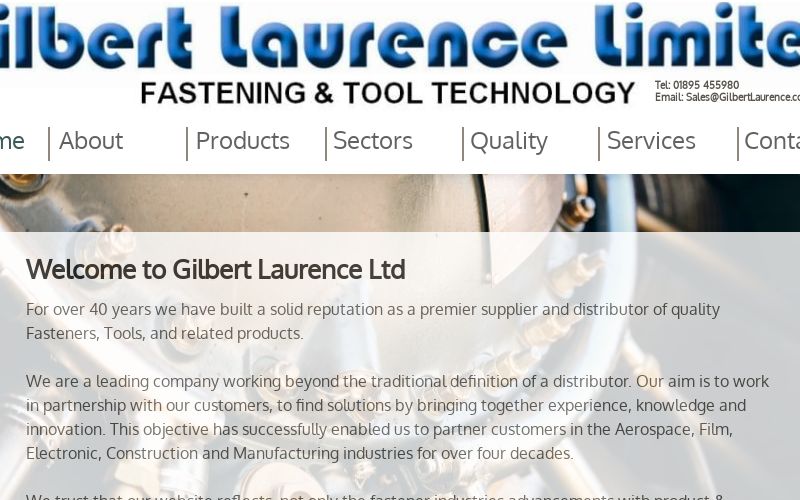 Gilbert Laurence Ltd Fasteners, Fixings & Tools - London