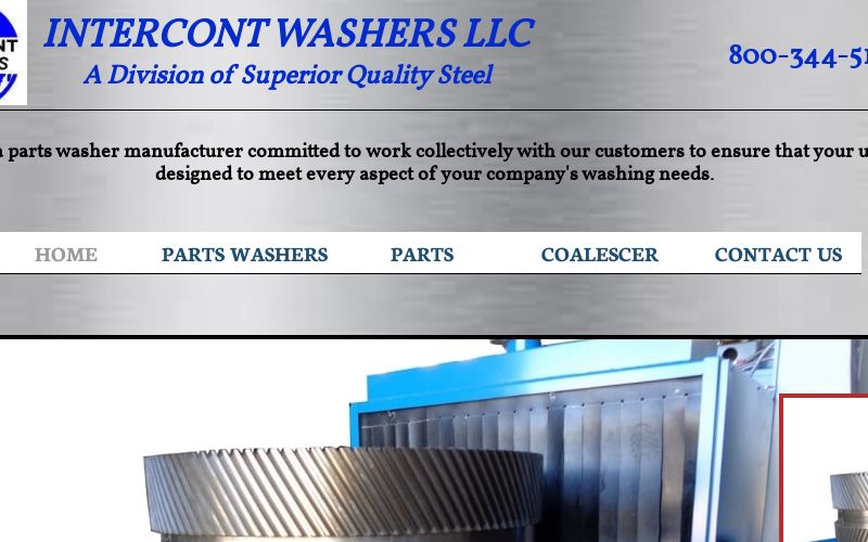 Intercont Parts Washers