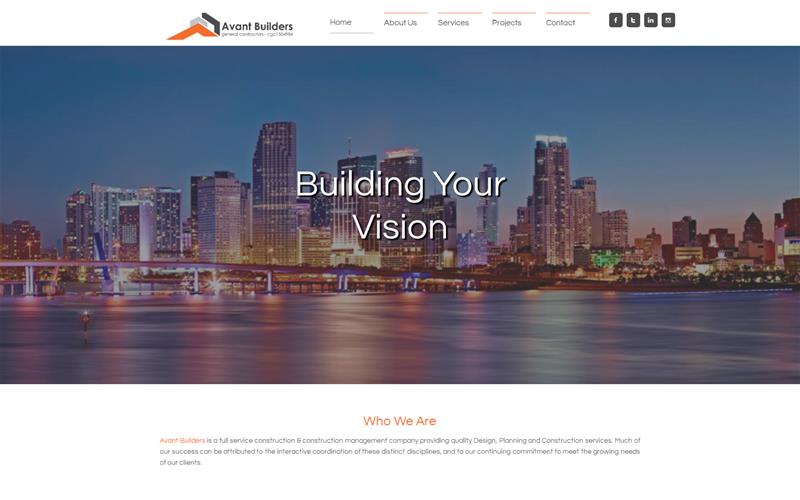 Welcome to Avant Builders