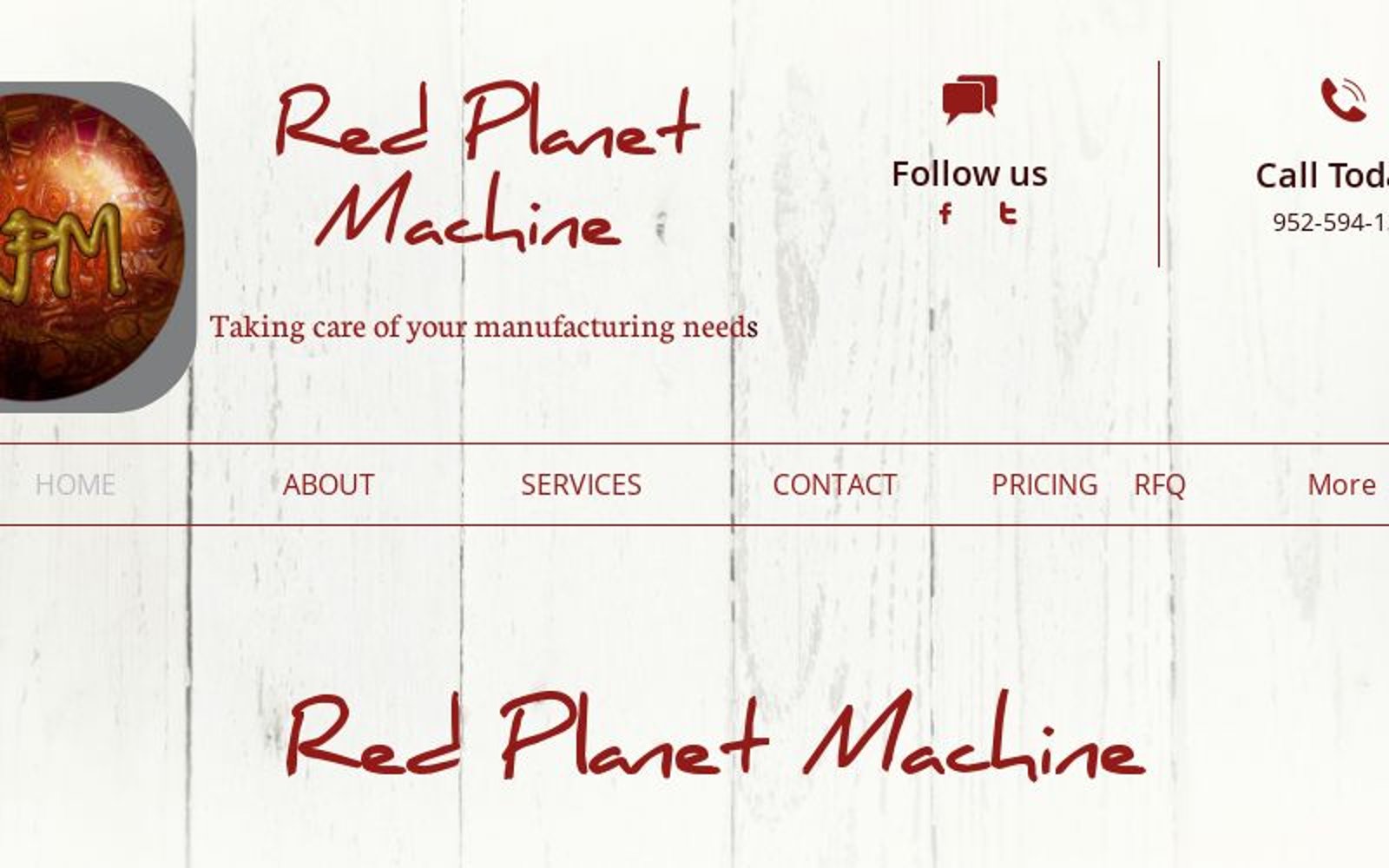 HOME [redplanetmachine.com]