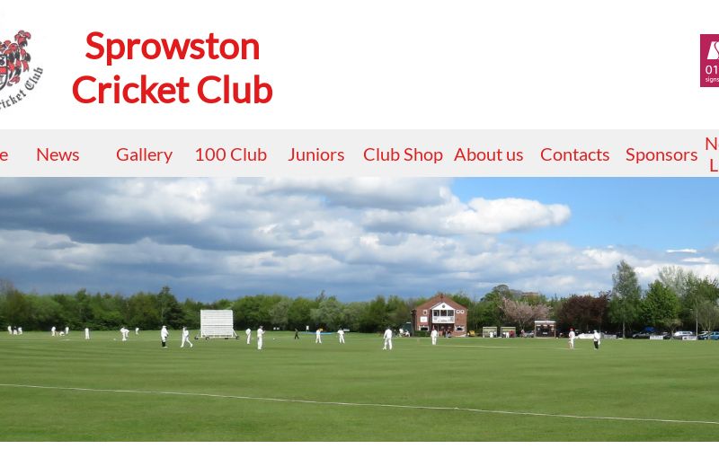 Welcome [sprowstoncricketclub.org]