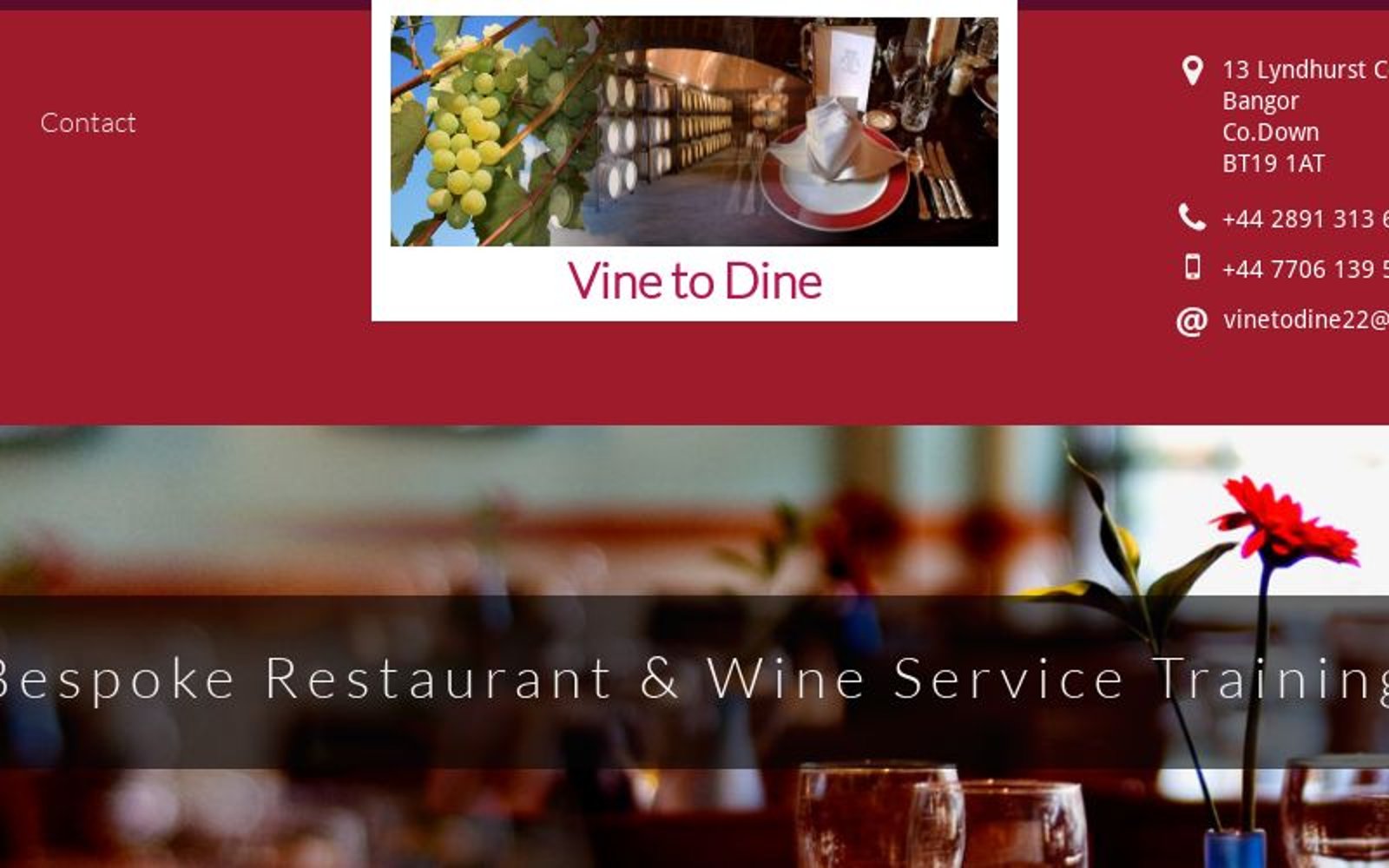 Bespoke Restaurant & Wine Service Training