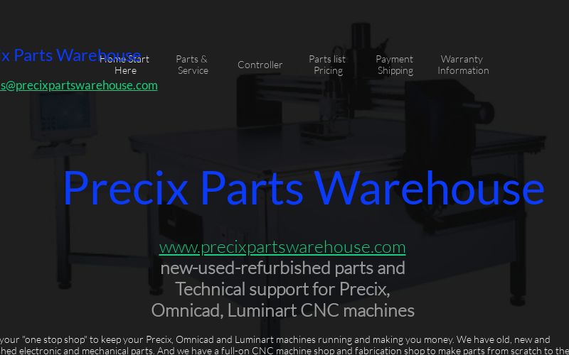 Your Precix Service & Parts Experts at Precix Parts Warehouse