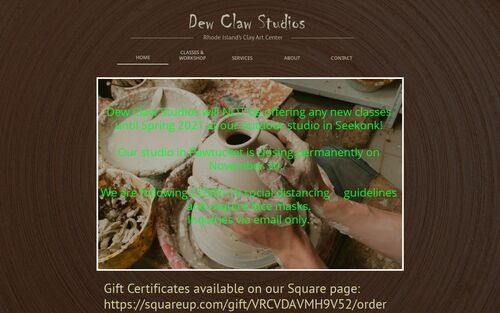 Pottery Class | Rhode Island | Dew Claw Studios
