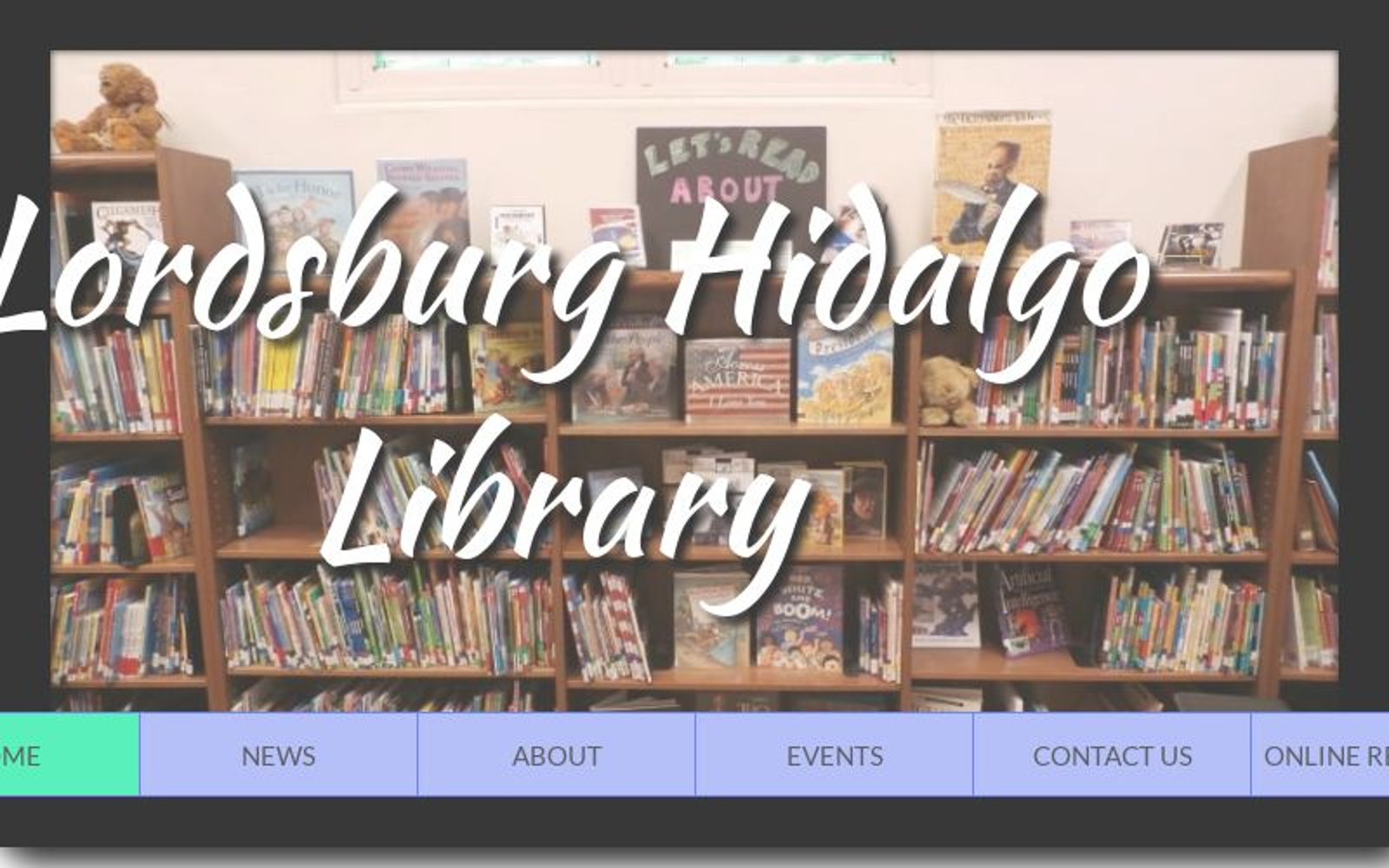 HOME [www.lordsburghidalgolibrary.com]