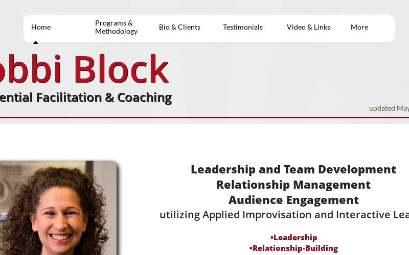 Home [www.bobbiblock.com]