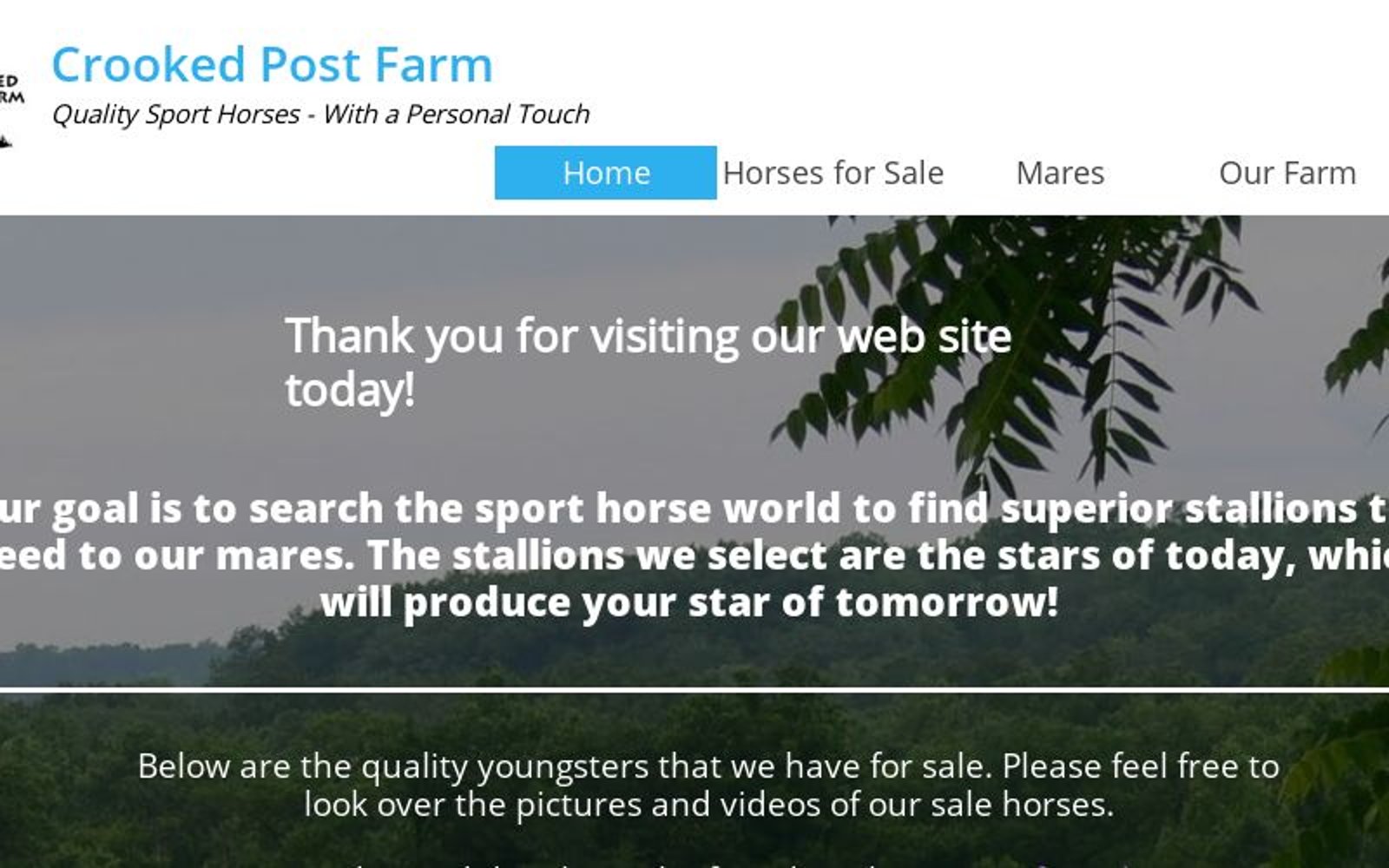 Home [crookedpostfarm.com]