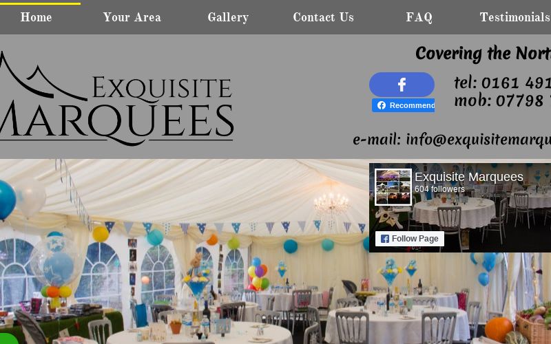Marquee Hire In Manchester, Warrington, Liverpool & North West 0161-491 ...