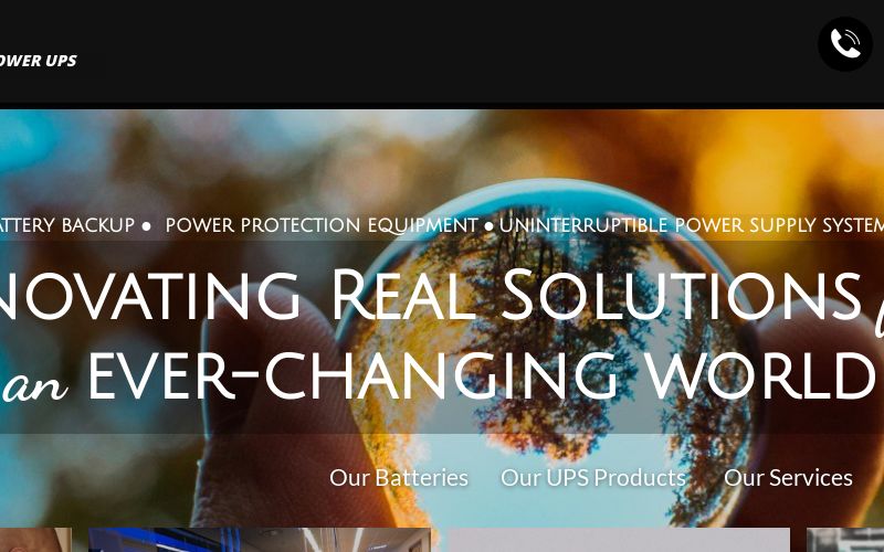 UPS Supplier | Uninterrupted Power Systems | Real Power UPS